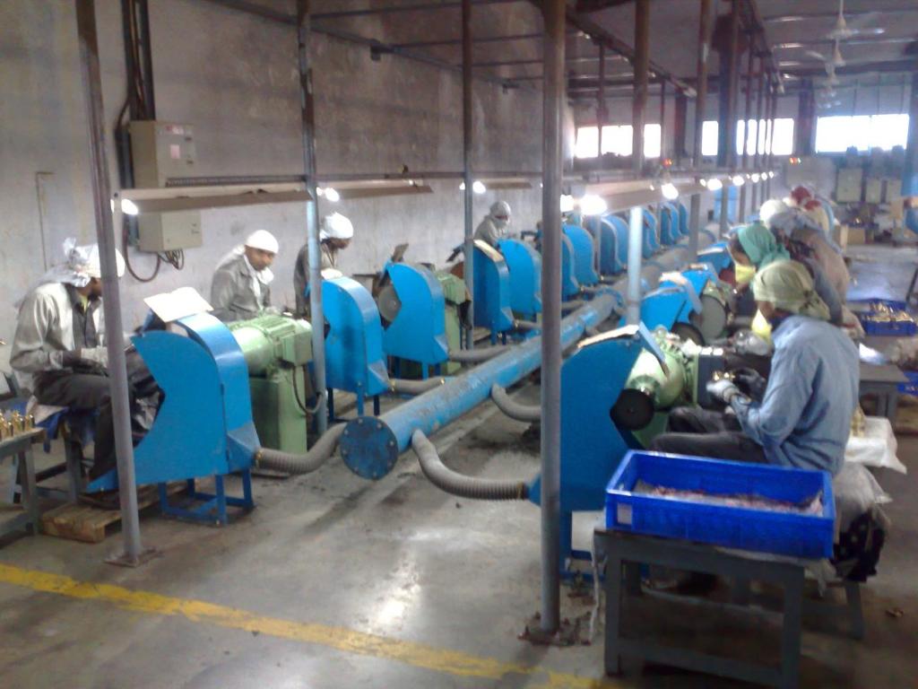 DUST COLLECTION SYSTEM FOR POLISHING PLANT - PREM BROTHERS